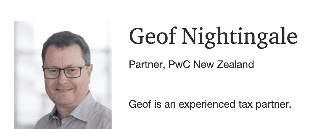 Geof Nightingale, PwC - Baucher Consulting Limited